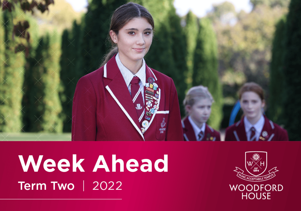 Newsletters Week Ahead - Woodford School