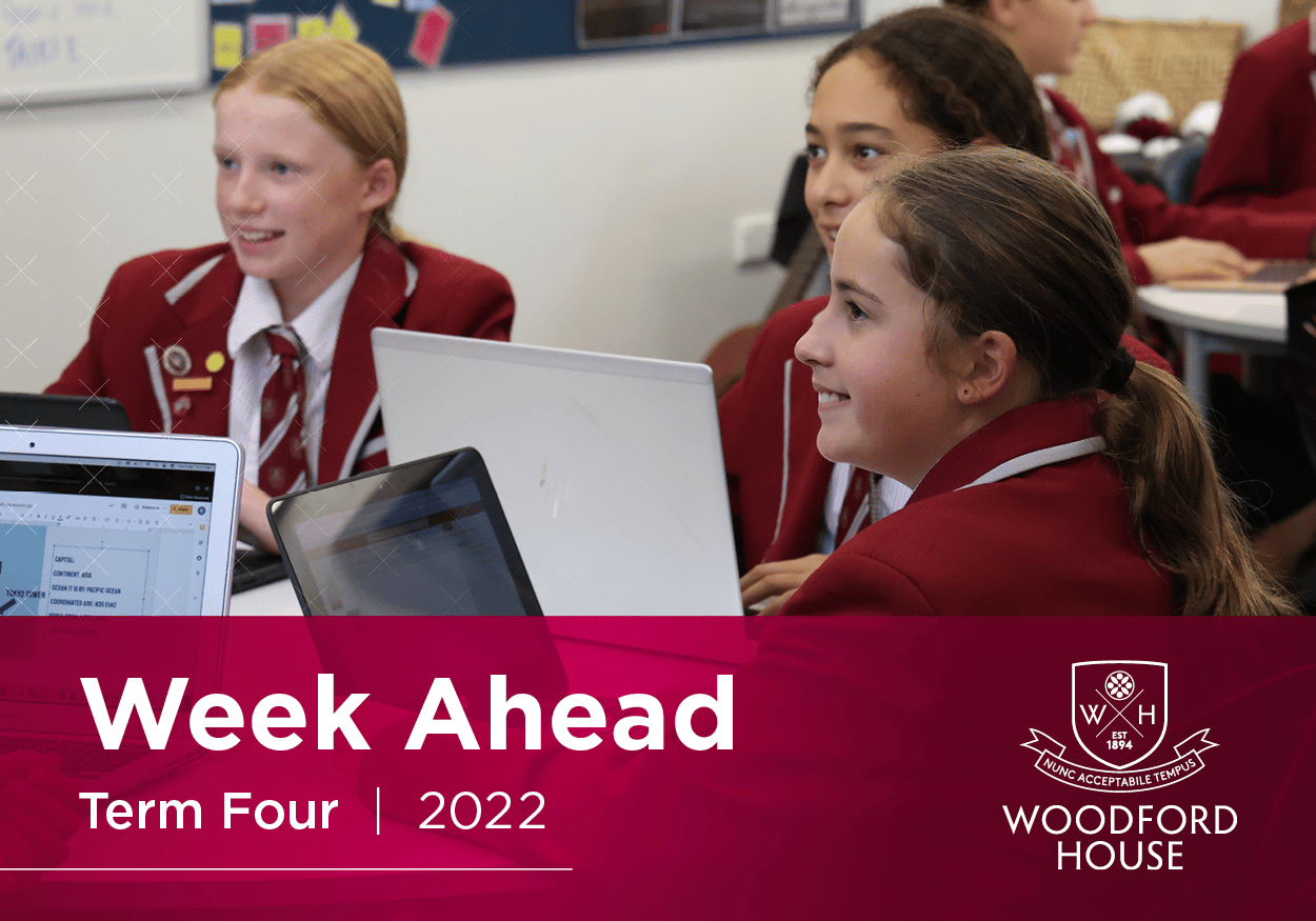 Newsletters Week Ahead - Woodford School